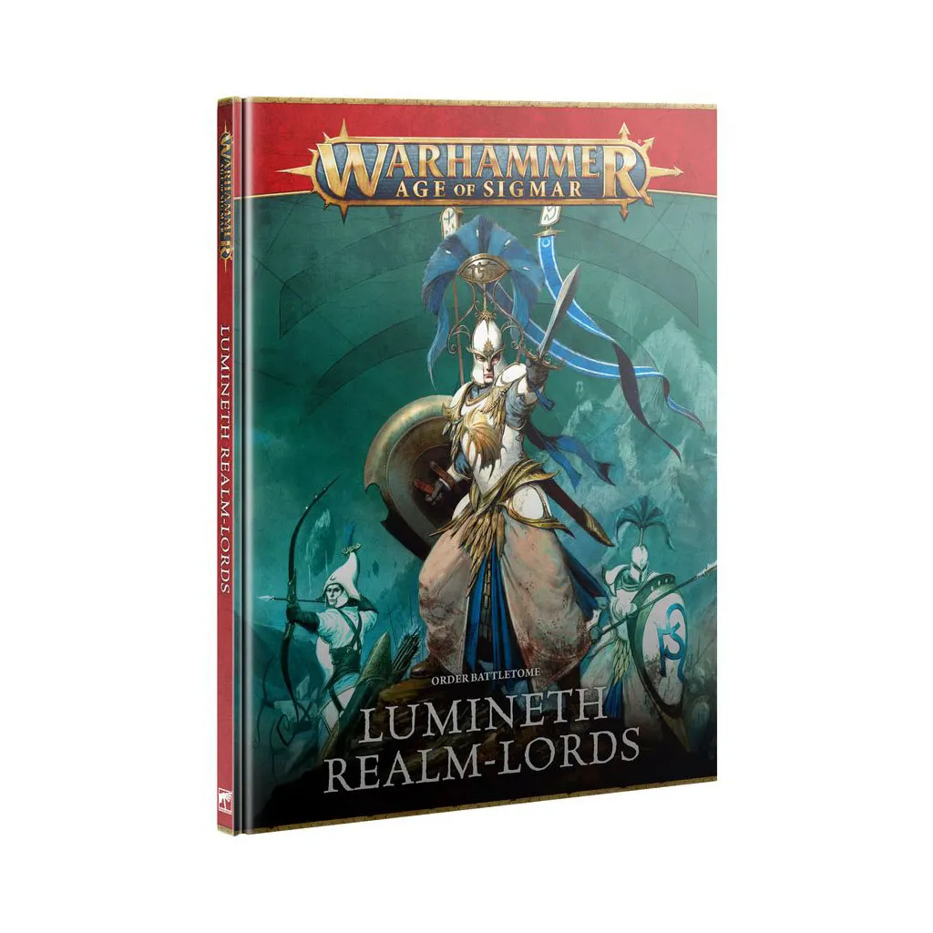 Warhammer AoS: Battletome: Lumineth Realm-lords (2026) | Golden Goblin ...